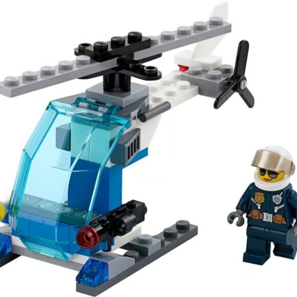 Lego | Toys | Lego City Police Helicopter Polybag Set 335 | Poshmark